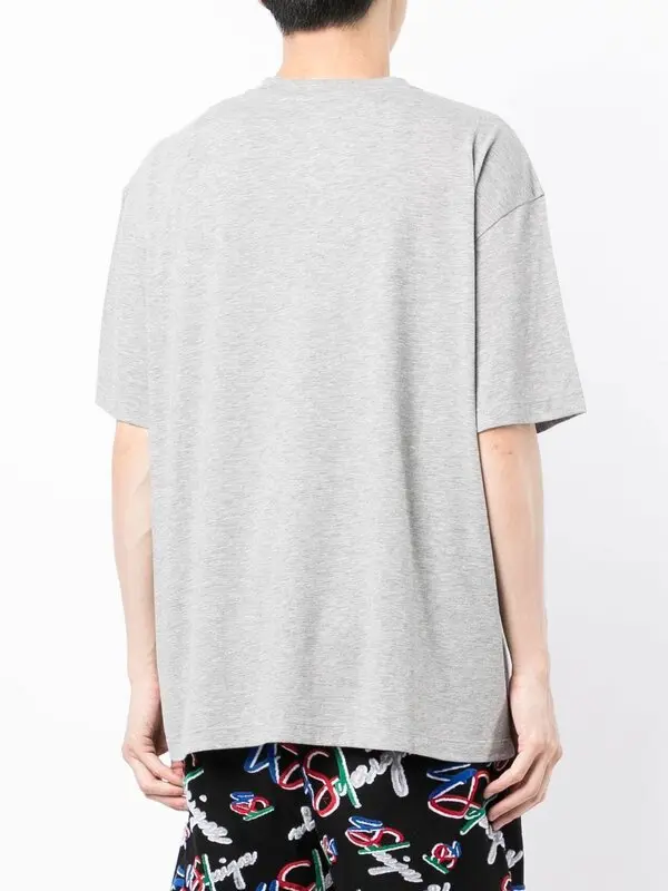4SDESIGNS Logo-print Short-sleeve T-shirt