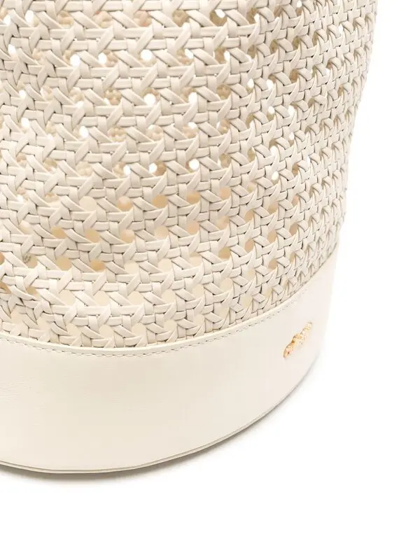 Cult Gaia Fifi Backpack Bag - White | Editorialist display picture 3