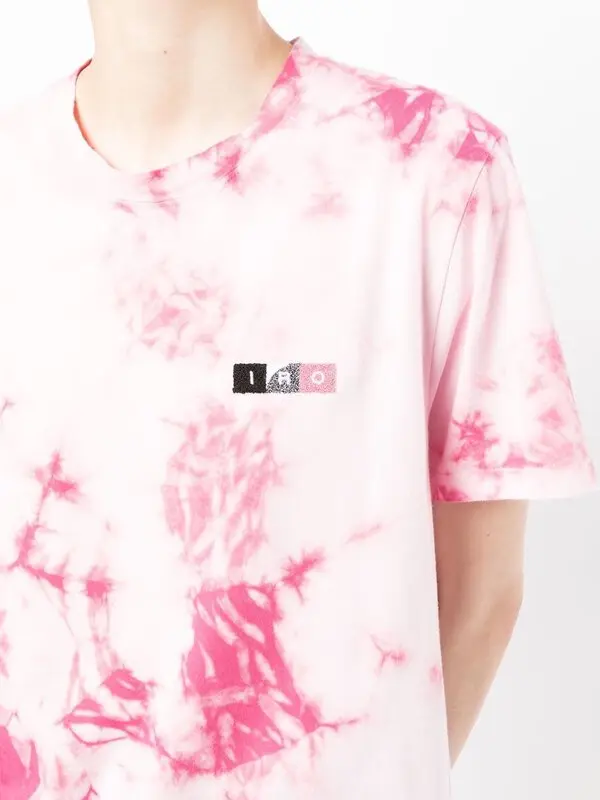 IRO PARIS Tie-dye T-shirt With Logo Patch