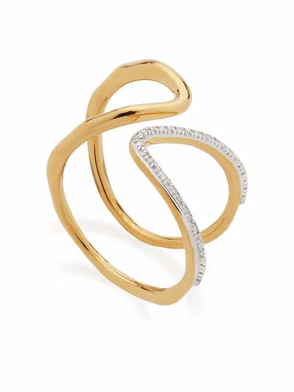 Monica Vinader Riva Asymmetric Ring