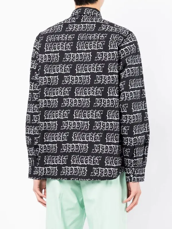 RASSVET Graphic Print Button-up Shirt