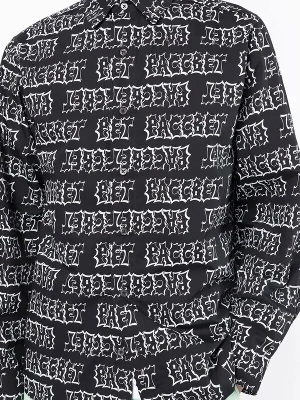 RASSVET Graphic Print Button-up Shirt