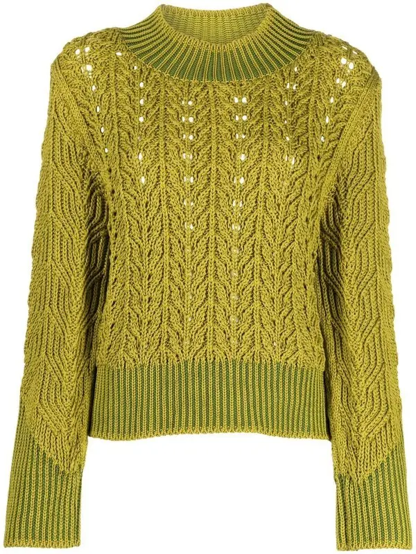 Paula Canovas Del Vas Cable-knit Jumper