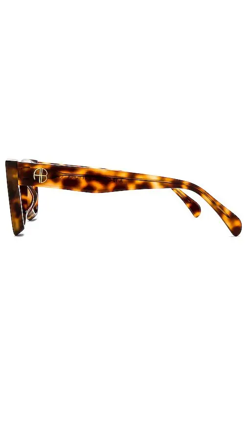 Anine Bing Verona Sunglasses In Brown - Tortoise | Editorialist