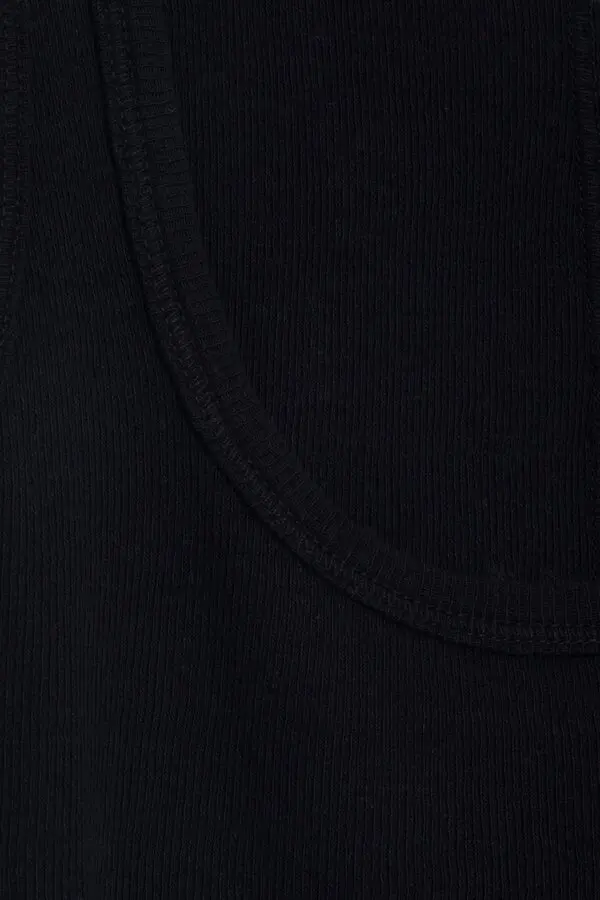 RE/DONE Hanes Ribbed Cotton Tank
