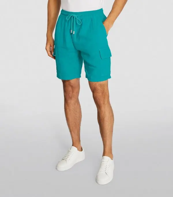Vilebrequin Linen Baie Shorts