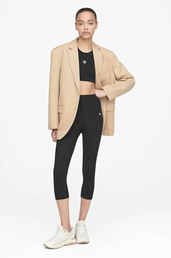 ANINE BING Blake Crop Legging