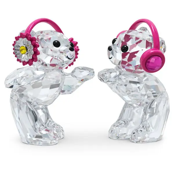 SWAROVSKI Kris Bear Dancing Bears Online Edition - Pink