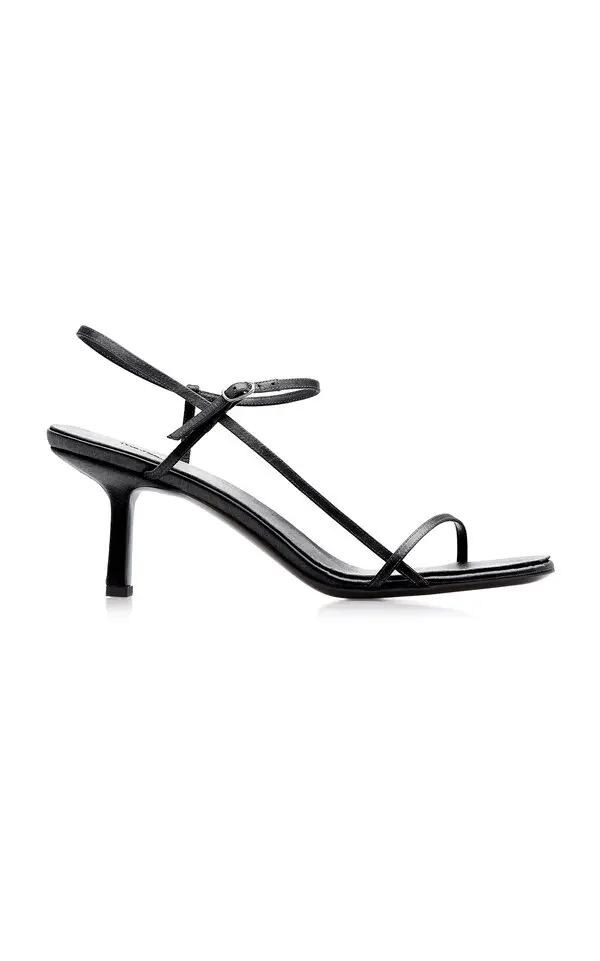 THE ROW Bare Satin Sandals