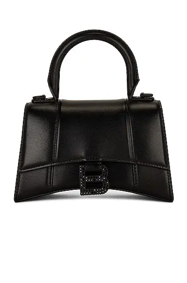 Balenciaga Xs Hourglass Top Handle Bag
