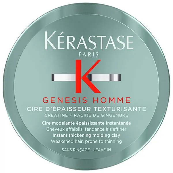 Kerastase Genesis Homme Light-hold Styling Wax Pomade - One-color