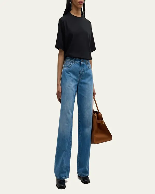 THE ROW Chiara Jersey T-shirt