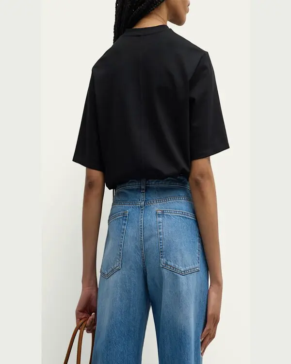 THE ROW Chiara Jersey T-shirt