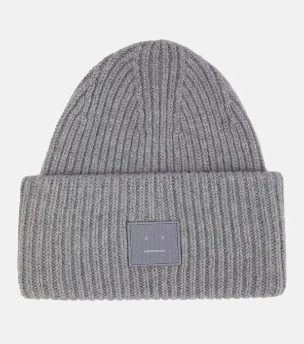 Acne Studios Pansy Ribbed-knit Beanie