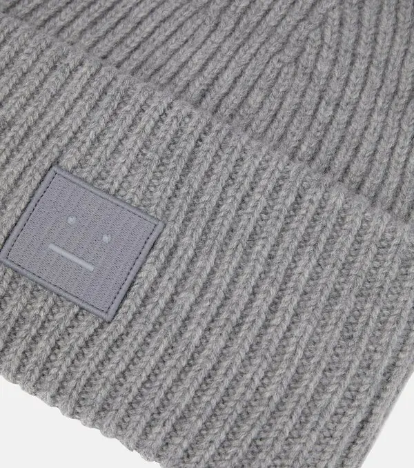 Acne Studios Pansy Ribbed-knit Beanie