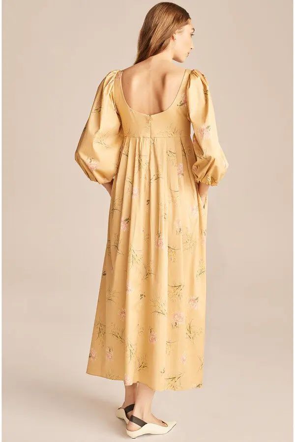 Rebecca Taylor Sylvie Fleur Puff-Sleeve Dress In Floral - 30% Off |  Editorialist