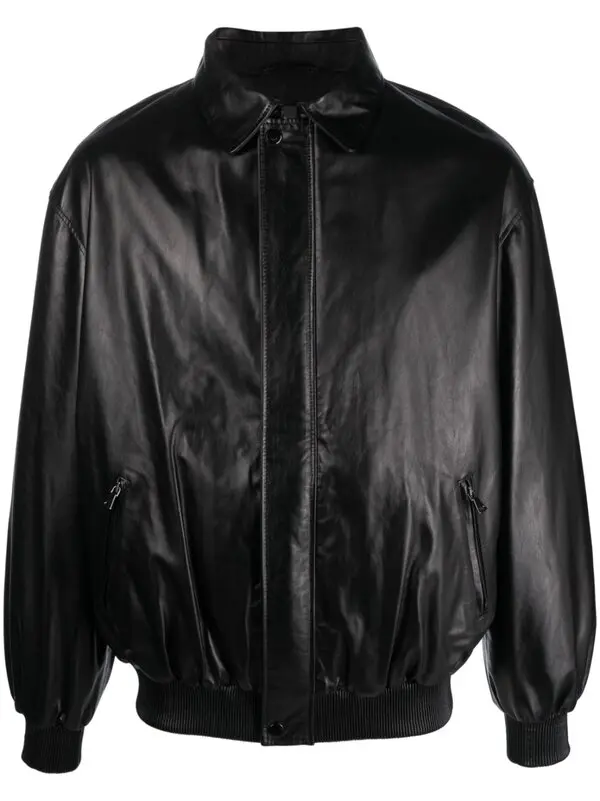 MANOKHI Biker Bomber Jacket