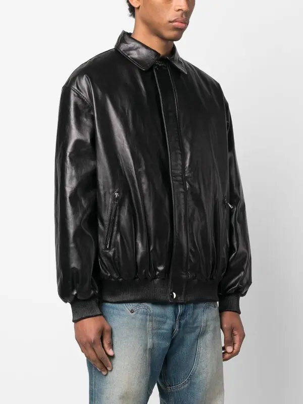 MANOKHI Biker Bomber Jacket