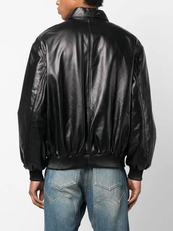 MANOKHI Biker Bomber Jacket