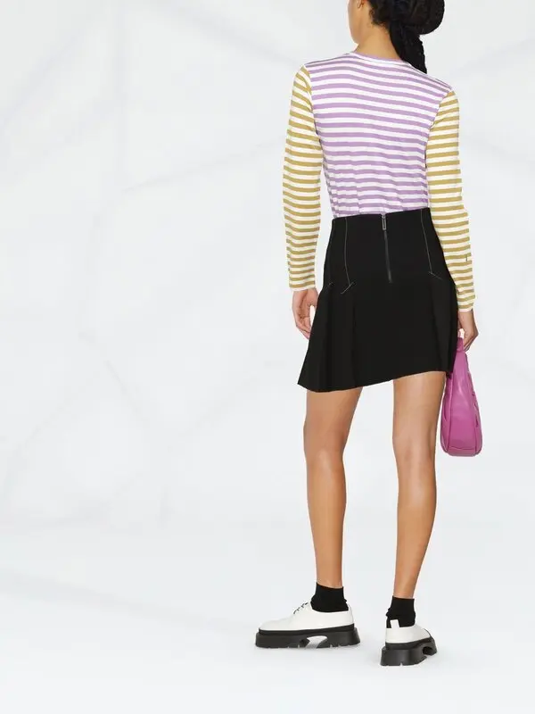 Play Comme Des Garcon Heart Patch T-shirt - Purple