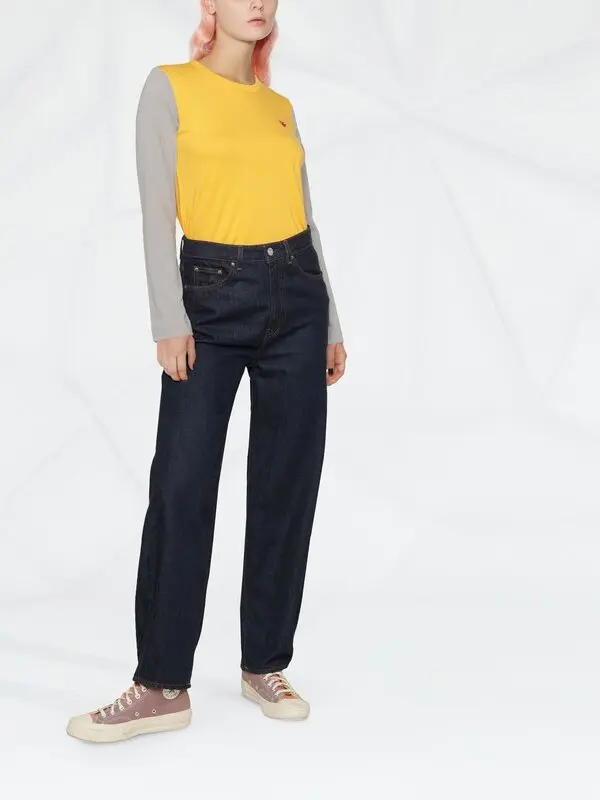 Play Comme Des Garcon Two-tone Sweater