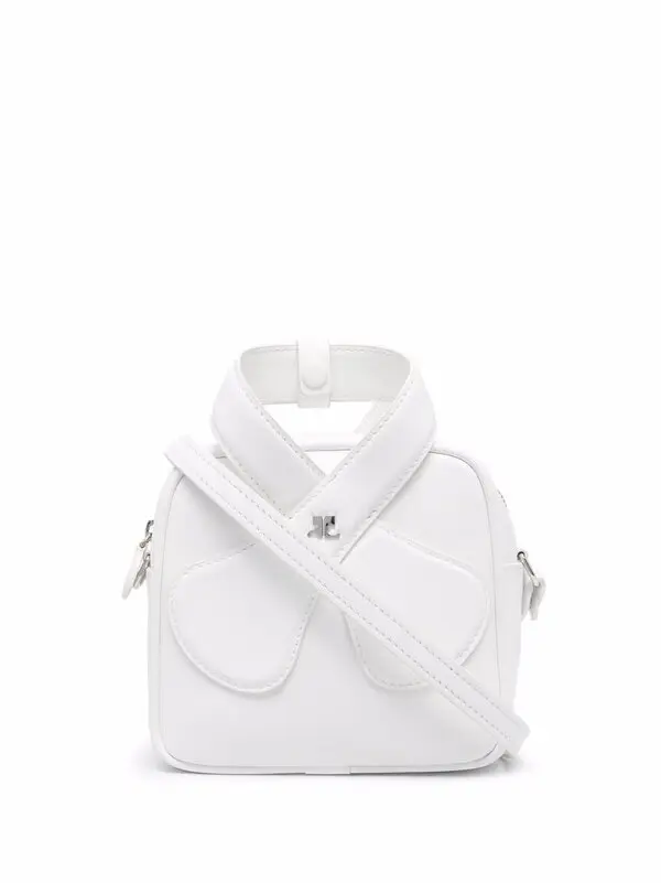 COURREGES Loop Tote Bag - White