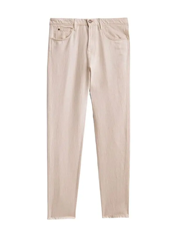 Massimo Dutti Tapered Fit Twill Jeans Limited Edition