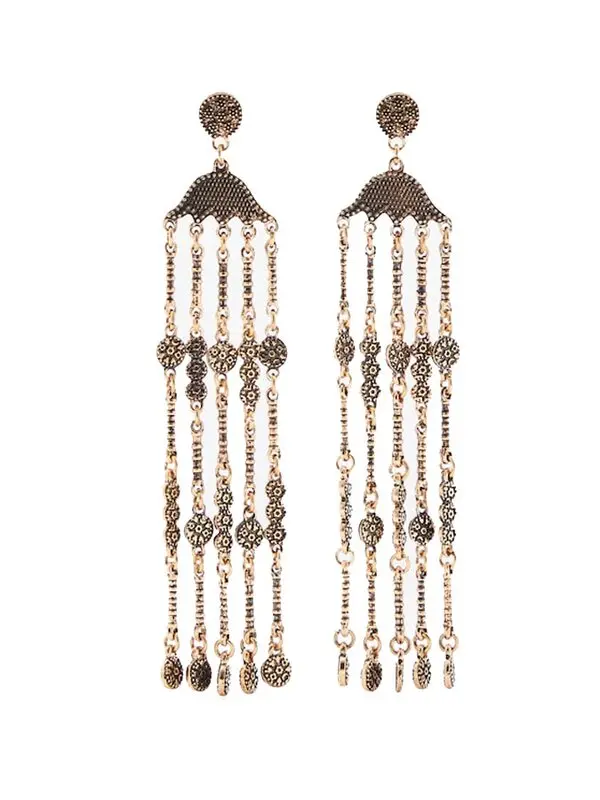 Massimo Dutti Chain Earrings Limited Edition