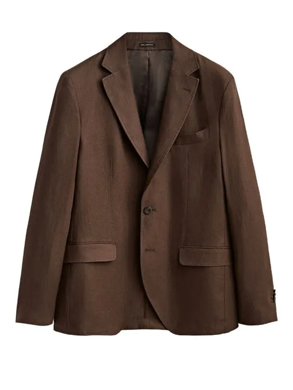 Massimo Dutti Linen Suit Blazer Limited Edition