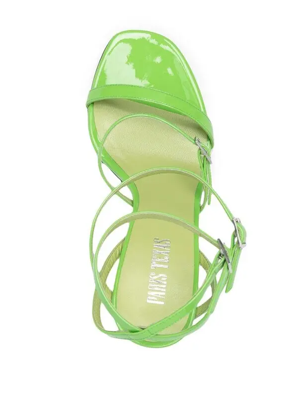 Paris Texas Maria 110mm Sandals - Green