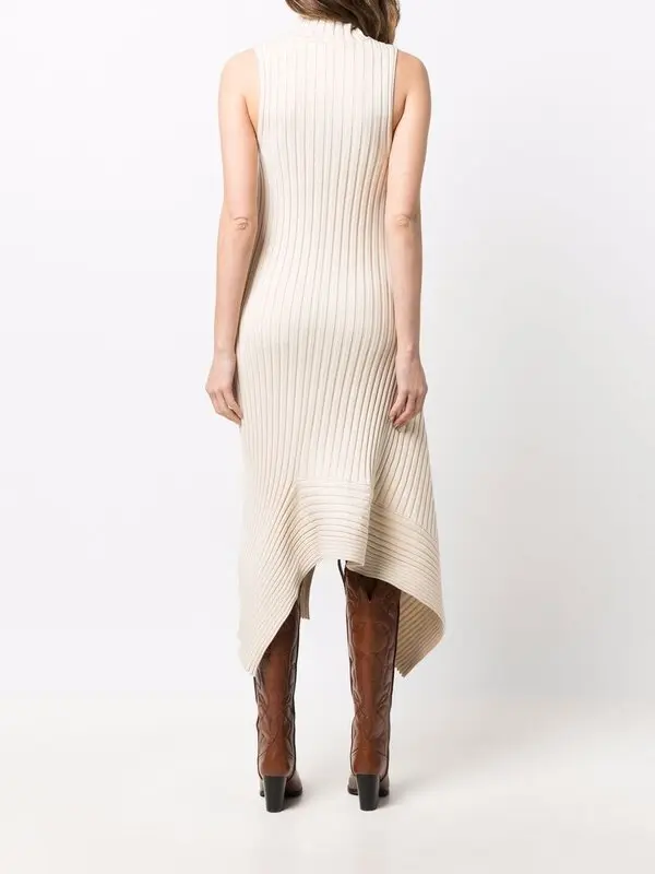 Stella McCartney Sleeveless Asymmetric Knitted Dress