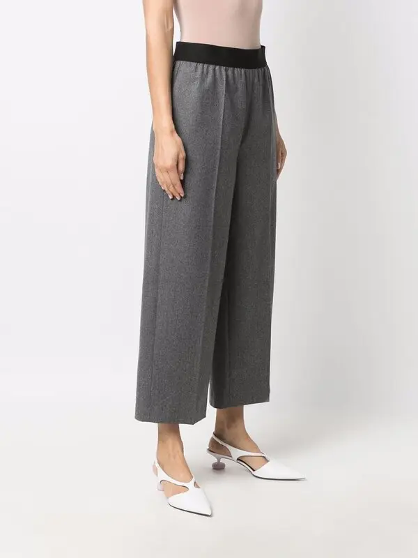 Stella McCartney Cropped Flannel Trousers