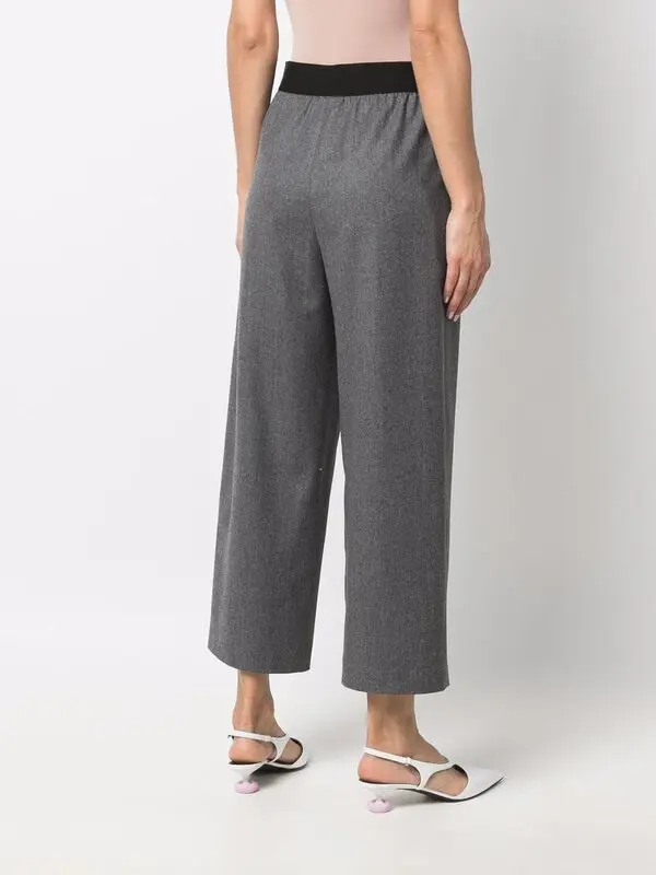 Stella McCartney Cropped Flannel Trousers