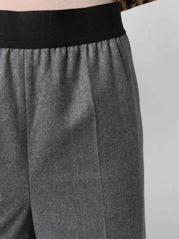 Stella McCartney Cropped Flannel Trousers
