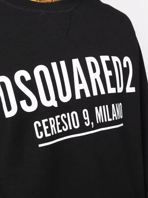 Dsquared2 Logo-print Cotton Sweatshirt