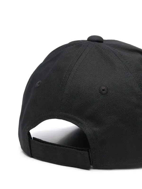 Emporio Armani Logo-patch Cap - Black