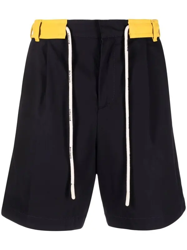 Palm Angels Drawstring Tailored Shorts
