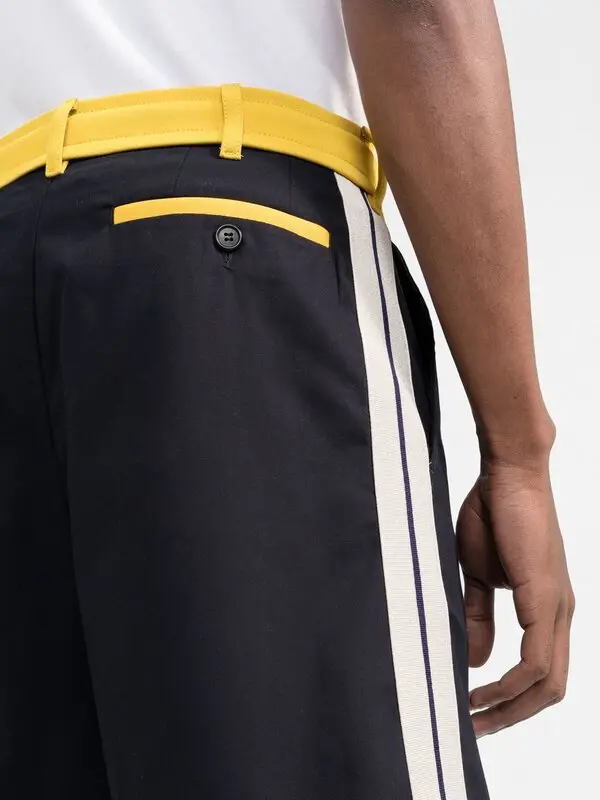 Palm Angels Drawstring Tailored Shorts
