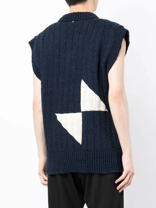 OAMC Panelled Knitted Vest