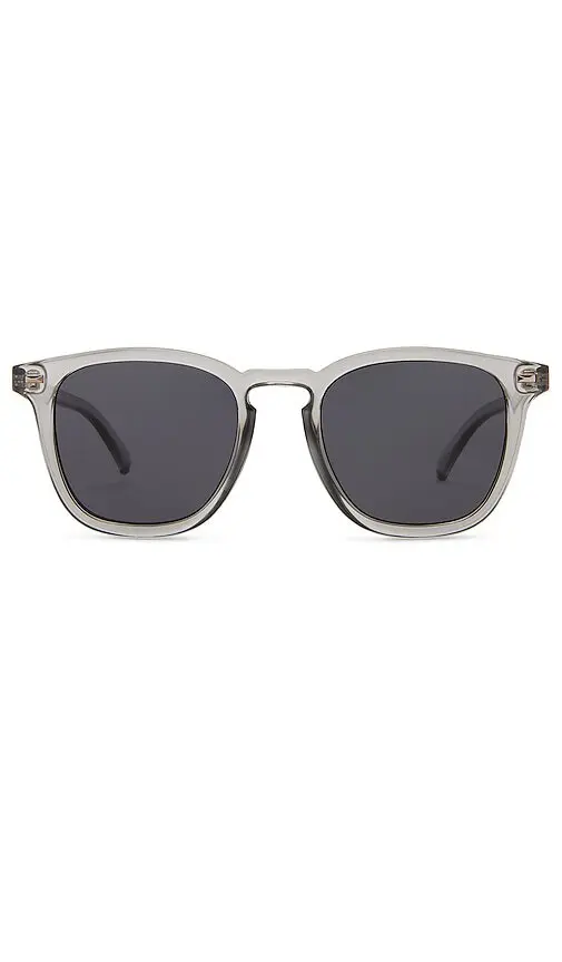 Le Specs No Biggie Sunglasses - Pewter & Smoke Mono