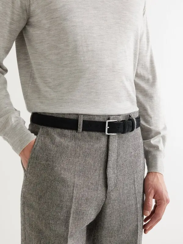 Mr P. 3cm Suede Belt