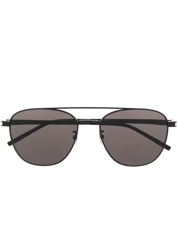 Saint Laurent Sl531 Pilot-frame Sunglasses - Black