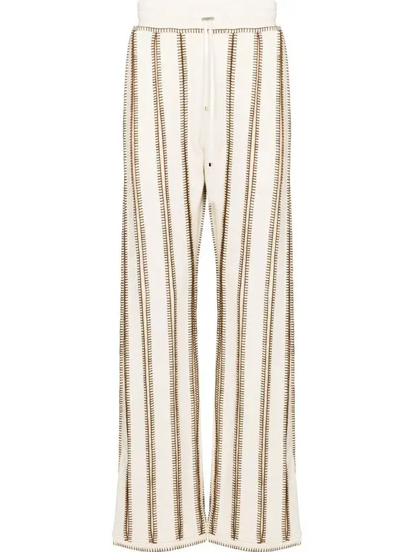 Amiri Flared Striped Track Pants