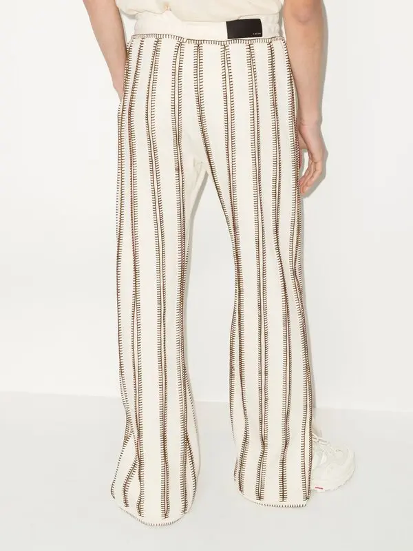 Amiri Flared Striped Track Pants