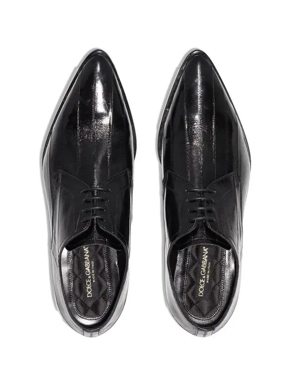 Dolce & Gabbana Point-toe Derby Shoes