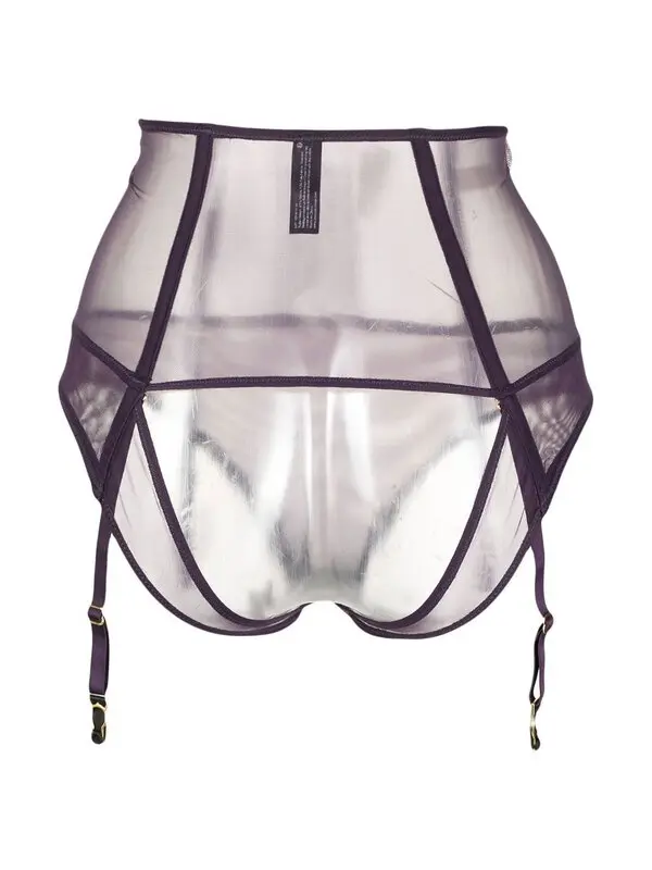 MAISON CLOSE L'amoureuse High-waisted Suspender Briefs