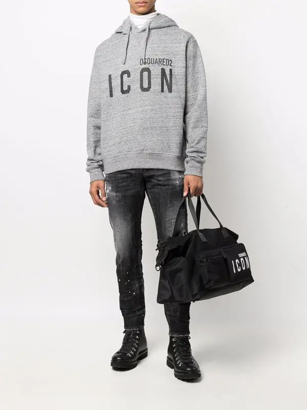 Dsquared2 Cotton Logo-print Hoodie