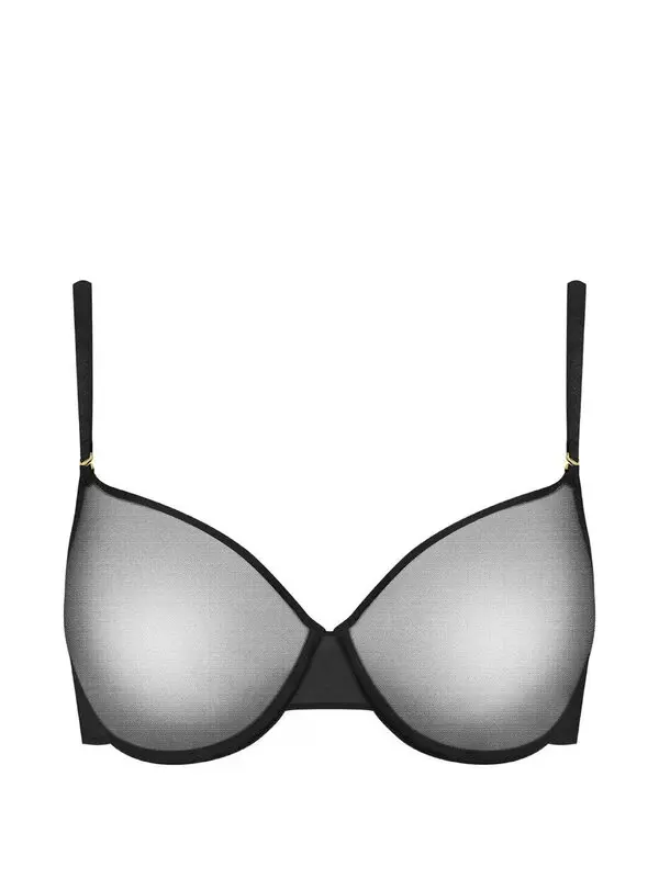 MAISON CLOSE L'amoureuse Balconette Bra - Black