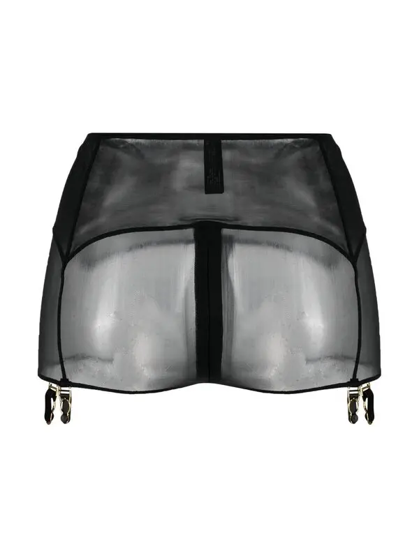 MAISON CLOSE L'amoureuse Sheer-mesh Shorty