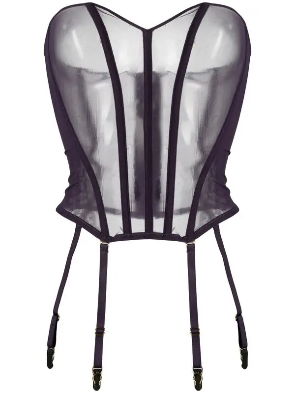 MAISON CLOSE L'amoureuse Corset - Purple